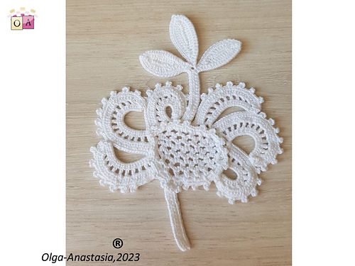 Ravelry: Crochet antique fantasy flower pattern by Olga Starostina