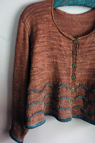 Ravelry: Anatomy of a Wave pattern by Sue Peterson