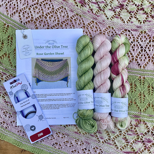 Ravelry: Rose Garden Shawl pattern by Jem Arrowsmith