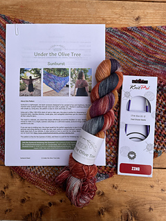 Ravelry: Sunburst Shawl pattern by Jem Arrowsmith