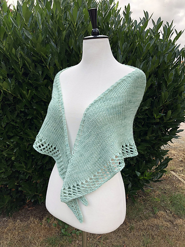Ravelry: Pebble and Beach Shawl pattern by Jem Arrowsmith