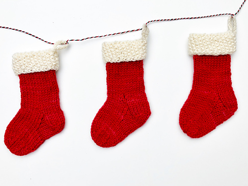 Ravelry: Mini Christmas Stocking pattern by Jem Arrowsmith