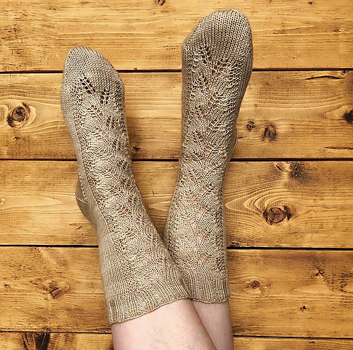 Ravelry: Light as a Feather Socks pattern by Jem Arrowsmith