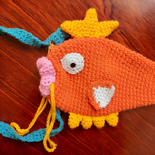 Ravelry: Useful fish Magikarp bag pattern by Olivia Trainor