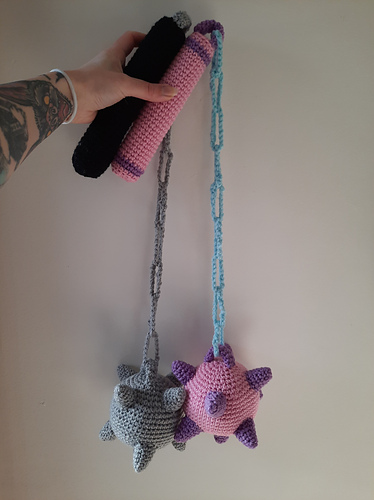 Ravelry: Medieval flail pattern by Olivia Trainor