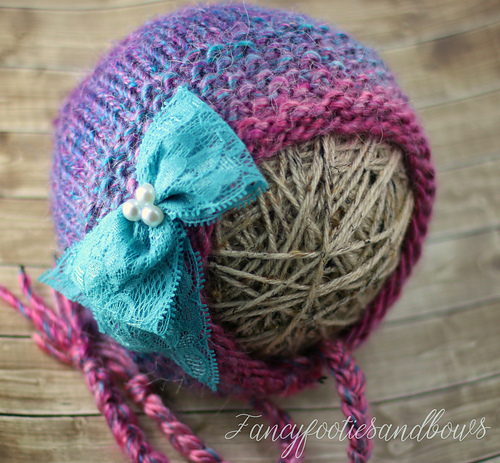 Ravelry: Learn to knit bonnet/my blue bonnet pattern by Crochetmylove ...