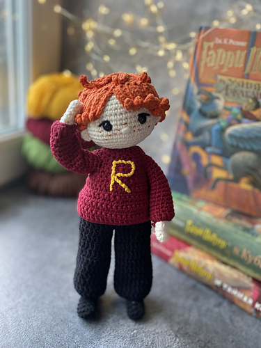 Ravelry: Ron Weasley (Harry Potter) pattern by Olga Nesterenko