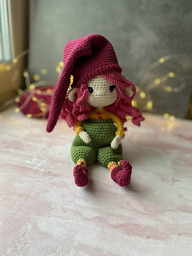 Ravelry: Amigurumi Christmas Elf Molly pattern by Olga Nesterenko
