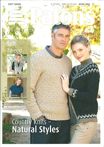 Ravelry: Patons 3822, Country Knits in Soft Tweed - patterns