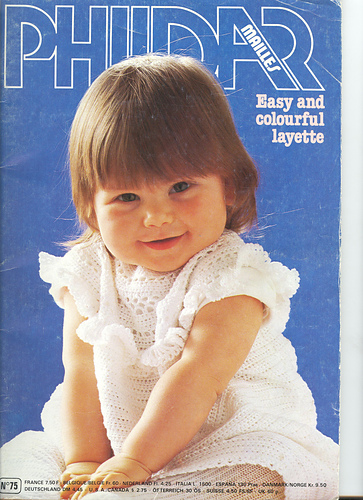 Ravelry: Phildar Mailles No. 75, Easy and Colorful Layette 1980 - patterns