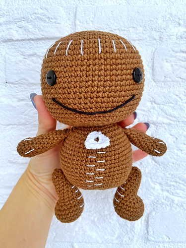 Ravelry: Sackboy little big planet pattern by Maria Shurkhovetskaya