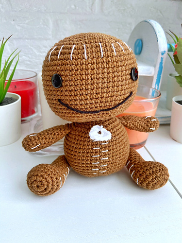 Ravelry: Sackboy little big planet pattern by Maria Shurkhovetskaya