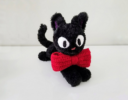 Ravelry: Jiji the Black Cat Amigurumi pattern by Juli Anne