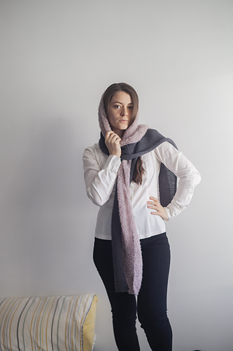 Ravelry: Two part scarf pattern by Anna Ivleva