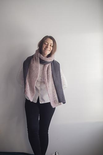 Ravelry: Two part scarf pattern by Anna Ivleva