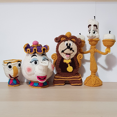 Ravelry: Disney Mrs. Potts Beauty and the Beast pattern by Chantelle ...