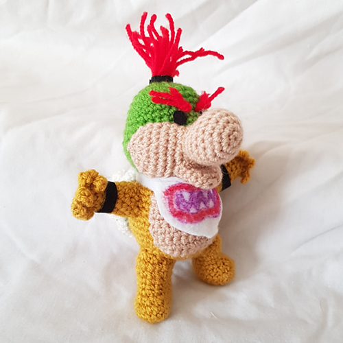 Ravelry: Bowser Jr Super Mario pattern by Chantelle @onescreativemind
