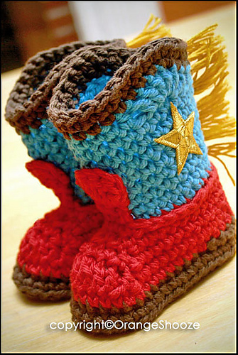 Ravelry: Cowboy Boots pattern by Annie Potter Presents