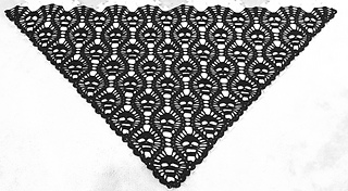 Ravelry: OrangeSmoothie's Lost Souls Skull Shawl