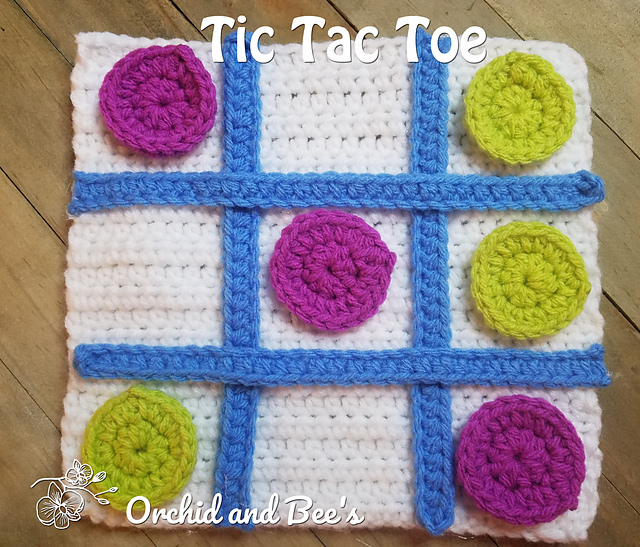 Ravelry: Tic Tac Toe Game pattern by Karen V. Edwards