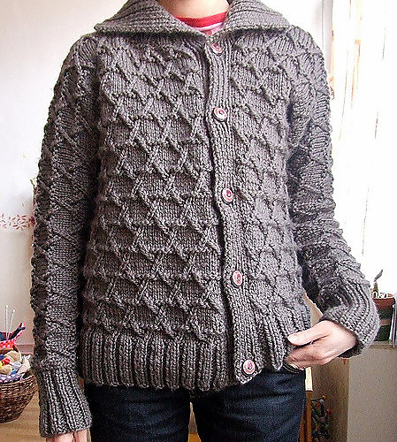 Ravelry: Asymmetrical Cardigan pattern by Norah Gaughan