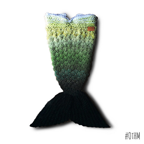 Ravelry: Large Ombre Mermaid Fin pattern by Off the Hook Mamma