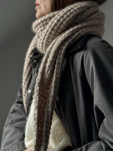 Ravelry: Waffle Loop Scarf pattern by Other Loops_