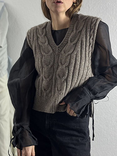 Ravelry: Tulip Loop Vest pattern by Other Loops_