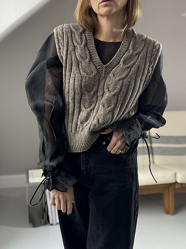 Ravelry: Tulip Loop Vest pattern by Other Loops_