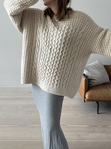 Ravelry: Waffle Loop Sweater Dress pattern by Other Loops_