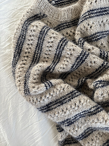 Ravelry: Lace Loop Sweater pattern by Other Loops_