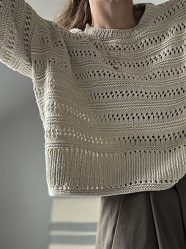 Ravelry: Lacey Loop Tee pattern by Other Loops_