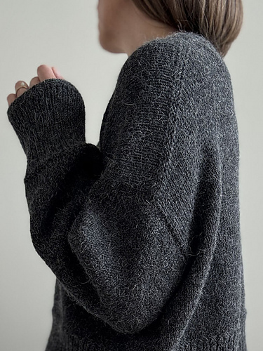 Ravelry: Eyelet Loop Sweater pattern by Other Loops_