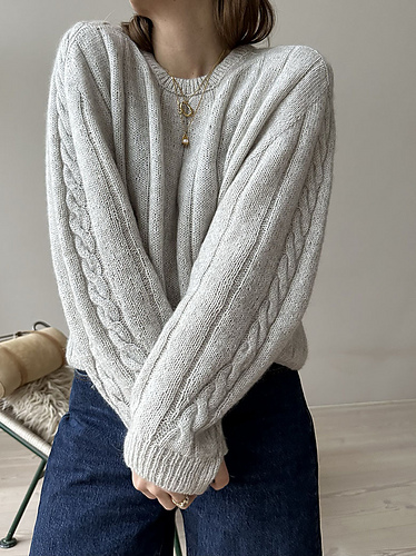 Ravelry: Braidy Loop Sweater pattern by Other Loops_