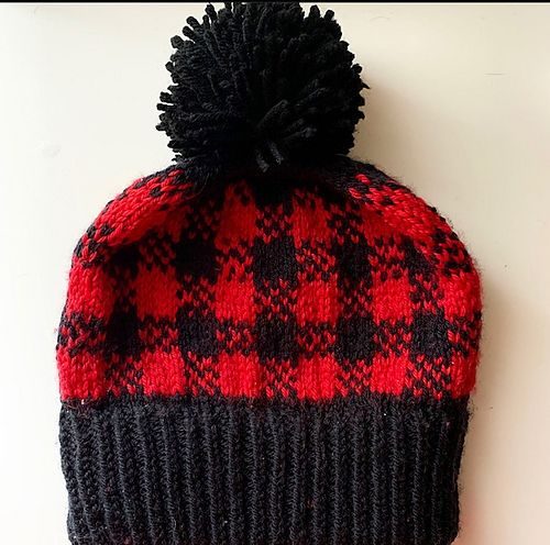 Ravelry: Matt's Plaid Hat pattern by Ovni Knits