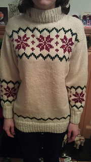 Ravelry: Snowflake Jumper for Adults pattern by Wendy Yarns