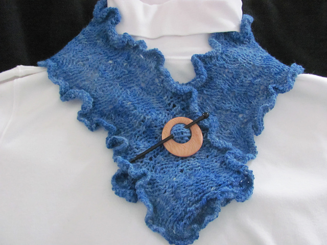 Ravelry: Ruffled Ascot pattern by PJ Cozy Creations