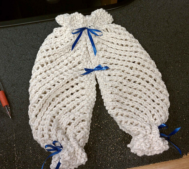 Ravelry: PKJewelry's Dishcloth Britches for a bride (but not MY bride)