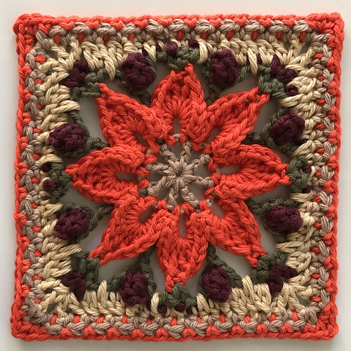 Ravelry: Macey Ann Square, a Legacy Square pattern by Pam Knighton-Haener