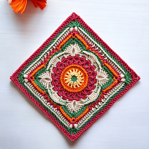 Ravelry: Pinwheel Square pattern by Pam Knighton-Haener