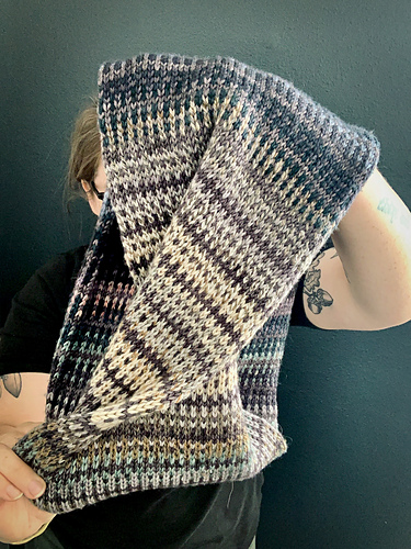 Ravelry: All Together Now Cowl (Infinity) pattern by Jamie Lomax