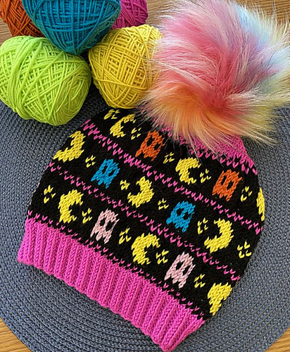 Ravelry: 8 Bit Doodle (Hat) pattern by Jamie Lomax