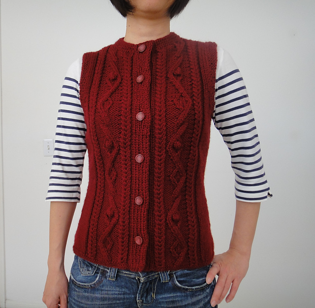 Ravelry: 73039 Modern Vest pattern by BellCreate, Inc.