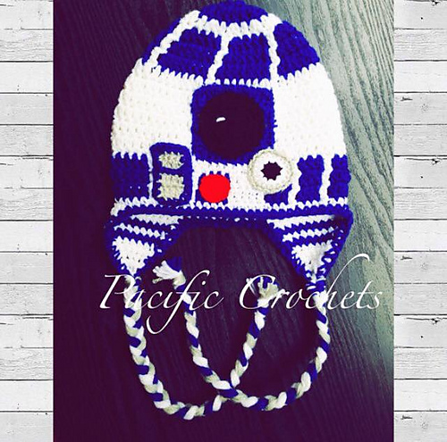Ravelry: Robot R2D2 hat pattern by Jorden Morrison