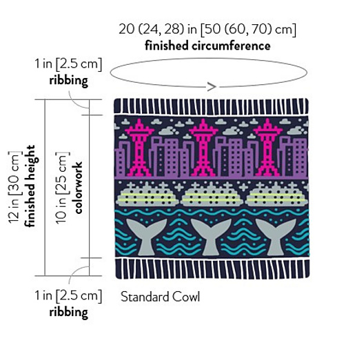 Ravelry: Seattle Doodle (Standard Cowl) pattern by Jamie Lomax