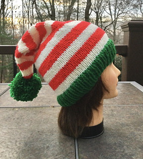 Ravelry: Padittle's Christmas Elf Stocking Cap Hat