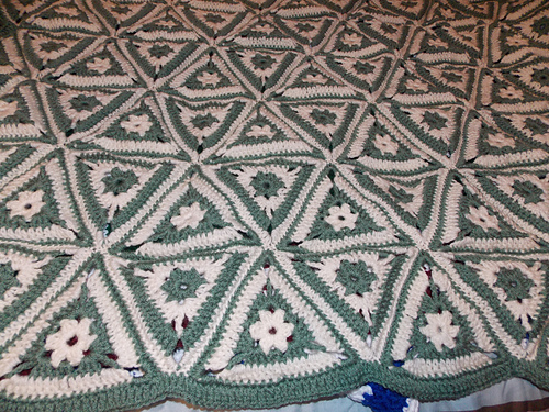 Ravelry: Angular Granny Throw pattern by Joyce Nordstrom