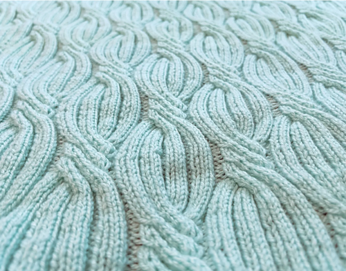 Ravelry: River Ripple Baby Blanket pattern by PalafoxiaComforts
