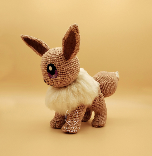 Ravelry: Pokemon Eevee pattern by Beatrice Gröger