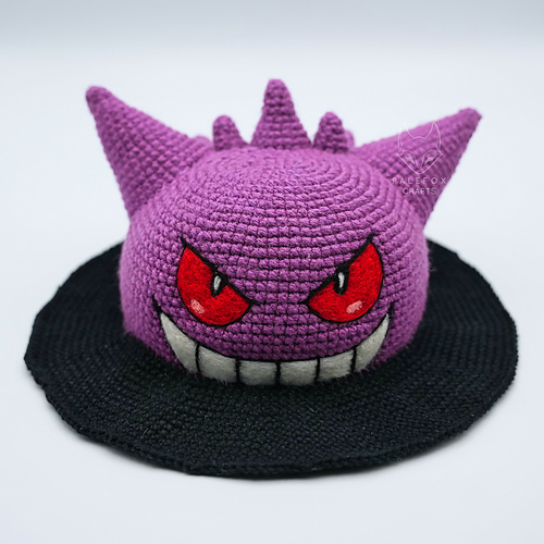 Ravelry: Pokemon Gengar pattern by Beatrice Gröger